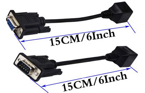 GetUSCart ZdyCGTime RJ To RS Cable DB Pin Serial Port Female Male To RJ Female Cat