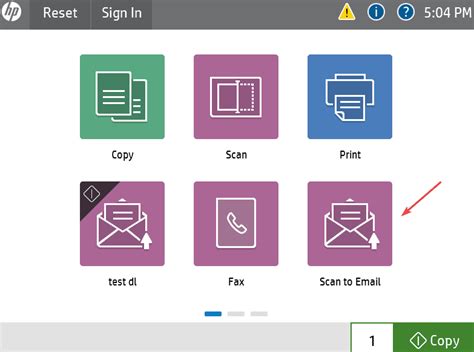 How To Setup HP Copier With Scan To Email