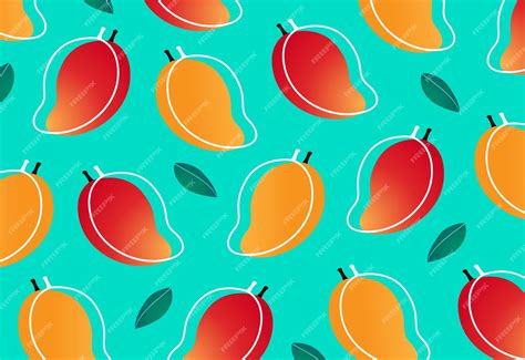 Premium Vector Illustration Of Mango For Pattern