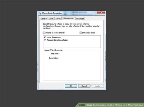 Ways To Reduce Static Noise In A Microphone WikiHow