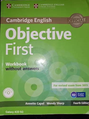 Libro Objective First Cambridge Mercadolibre