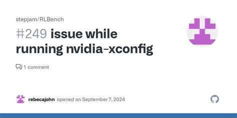 Issue While Running Nvidia Xconfig Issue 249 Stepjam RLBench GitHub