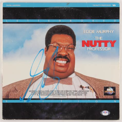 Eddie Murphy Signed The Nutty Professor Vinyl Record Album Cover Psa
