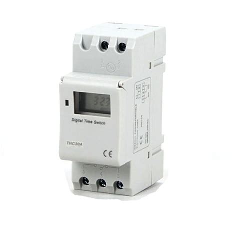 New Type Din Rail 2 Wire Weekly 7 Days Programmable Digital Time Switch