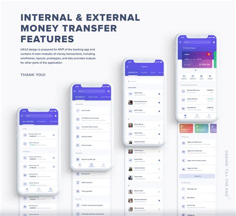 Ux Ui Design Money Transfer In The Banking App Behance