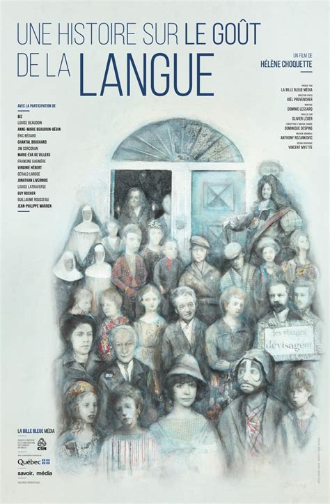 Afficheune Histoire Sur Le Goût De La Langue