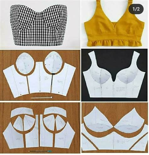 Diy Bra Pattern Sewing Clothes For Women Bustier Sewing Corset Bra
