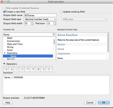 coordinate system trouble calculating areas in qgis using field