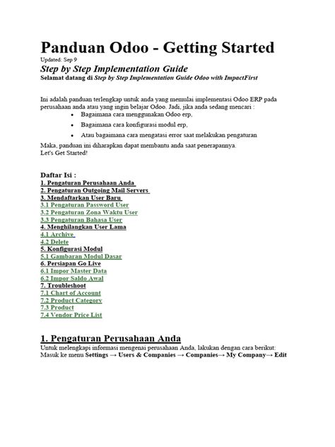 panduan odoo getting started pdf