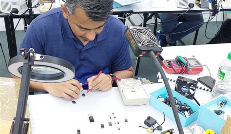 Completed Another Basic Electronics Repair Level 1 Course