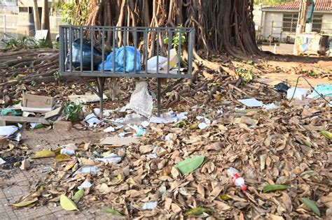 Garbage Around The City Urban Cleaning Proliferation Of Diseases
