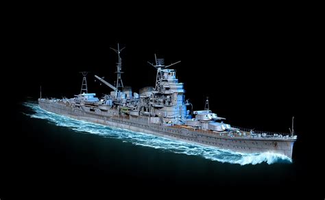 Vi Myōkō Wows Legends Stats Builds Tier Vi Cruiser