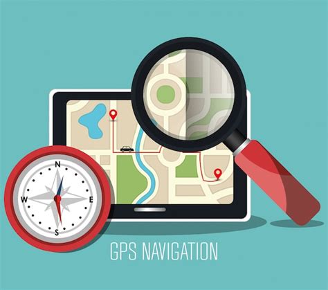 Premium Vector Gps Navigation Technology