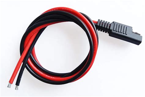Sae 플러그 퀵 커넥터 20a323914awg 구리 코드 Diy 전원 케이블 자동차 부스터 자동차 배터리 점프 스타터