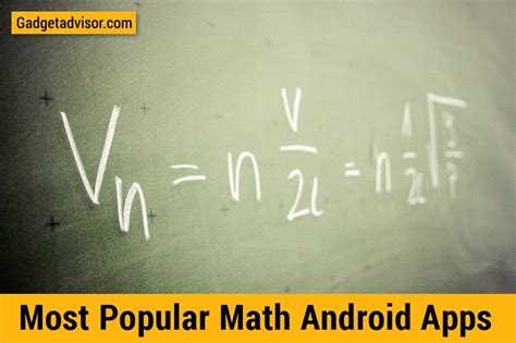 Most Popular Math Android Apps