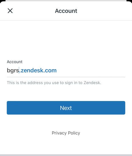 How To Install Zendesk On IOS Device Service Desk Knowledge Center