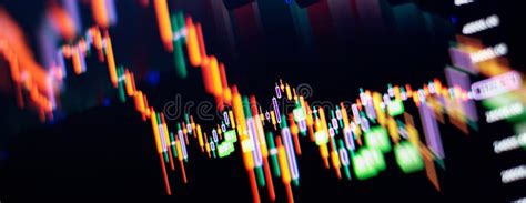 Business Statistics And Analytics Value Abstract Glowing Forex Chart