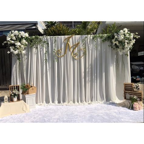 เช่า ฉากถ่ายรูปงานแต่งงาน Backdrop งานแต่ง ซุ้มดอกไม้งานแต่ง ซุ้มแต่งงาน 2bwedding Shopee Thailand