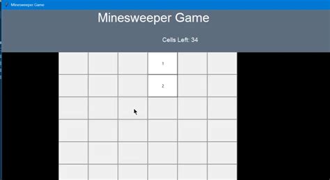 Python Gamedevelopment Minesweeper Tkinter Programming Projects Jyothis Joseph