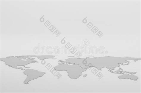 世界地图轮廓采用灰色的隔离的向白色的背景图片 包图网企业站