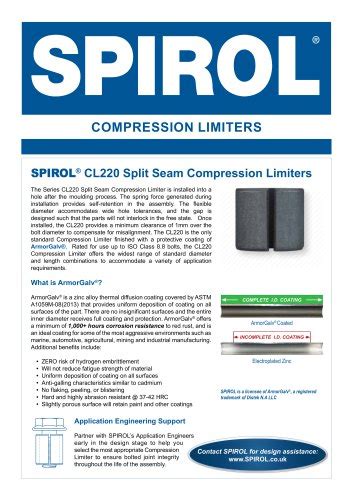 Compression Limiter Design Guide Spirol Pdf Catalogs Technical