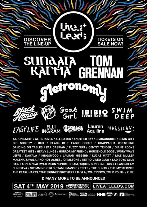 Live At Leeds 2019 Tickets Line Up And More