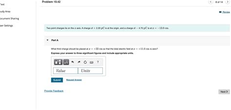 Solved Two Point Charges Lie On The X Axis A Charge Of Chegg
