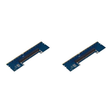 2x Ddr4 Memory Adapter The Adapter Card Laptop Internal Memory To