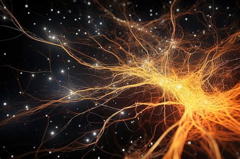 Premium Ai Image Unveil The Complexity Of Neurons And Synapselike