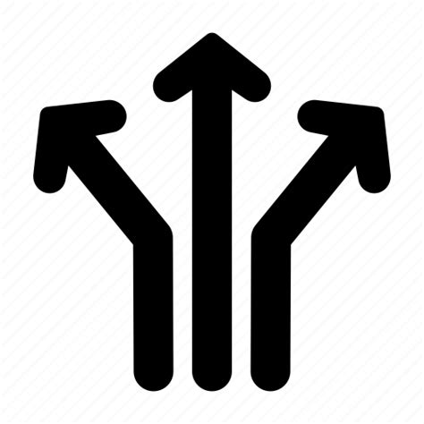 Arrow Arrows Directional Indicator Paths Icon Download On Iconfinder