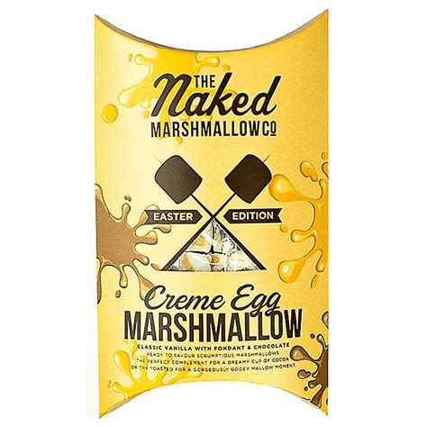 Naked Marshmallow Creme Egg Gourmet Marshmallow 136g Jarrold Norwich