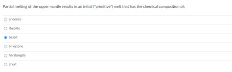 Solved Decompression Melting Is The Most Common Melting
