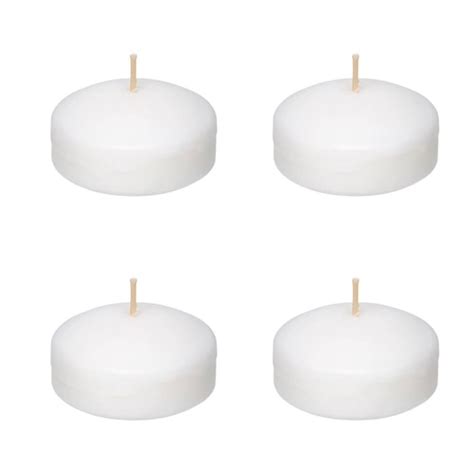 Декоративни плаващи свещи с аромат на пачули 5х2 см 4 бр Emag Bg