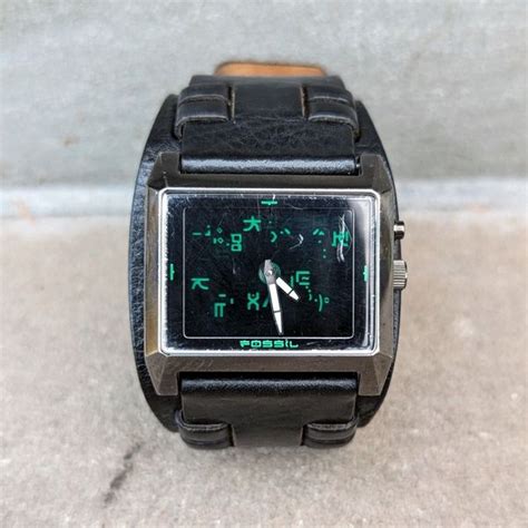 The Matrix Watch By Fossil Jr 8340 Rare Watchcharts Marketplace