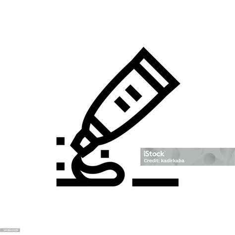 치약 라인 아이콘 디자인 픽셀 퍼펙트 편집 가능한 스트로크 로고 기호 기호 치아 청소 의사 수술 치과 건강 치과 의사 관리 임플란트 아이콘에 대한 스톡 벡터 아트 및 기타