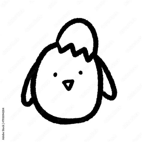 Chicky Cartoon Png Cartoon Doodle Handdraw Design Charactor Cute Kwaii Cartoon Clipart