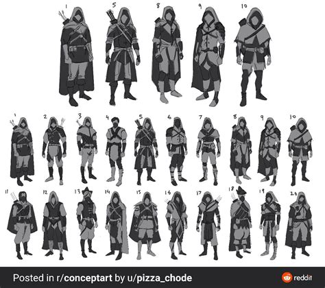 Shadow Ranger Character Art Concept Art Characters Game Character Design