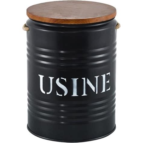 Tabouret De Bar Industriel Tabouret De Chaussure Style Rétro Tabouret De Baril De Peinture