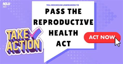 Why Reproductive Health Is A Legislative Priority Aclu Of Michigan