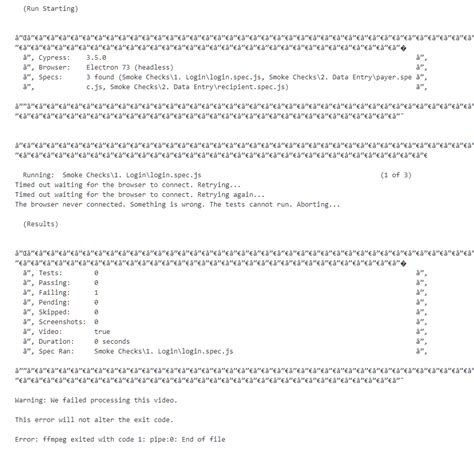 cypress run not working on jenkins pipeline · issue 5612 · cypress io cypress · github