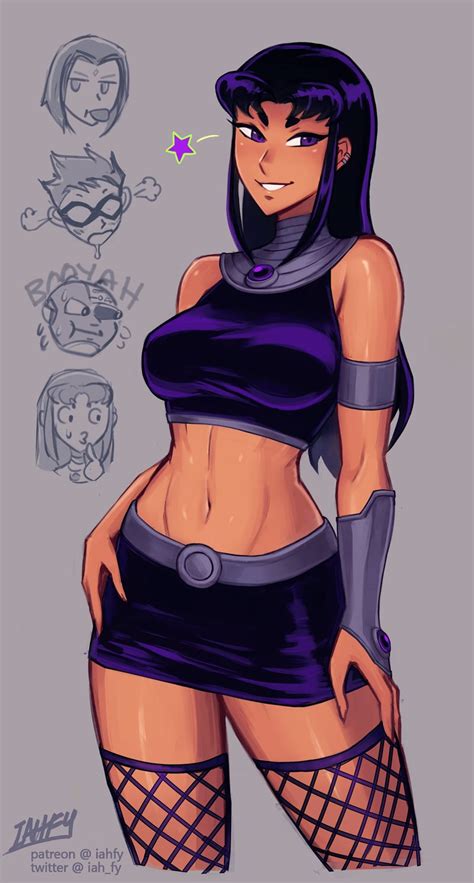 Blackfire Artwork By Iahfy Rteentitans