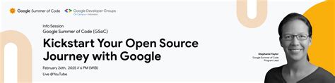 See Google Summer Of Code GSoC Kickstart Your Open Source Journey With Google At Google