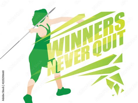 Javelin Throw Stock Vector Adobe Stock