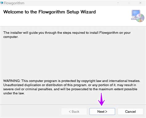 Flowgorithm Setup Wizard