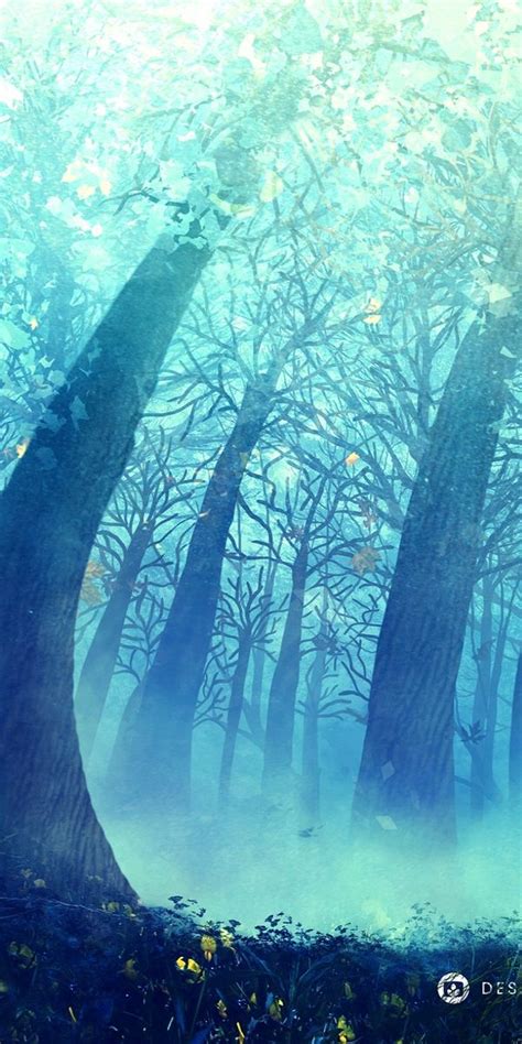 Завантажити шпалери на робочий стіл ПК Ліс Дерево Художній Десктографія Лава безкоштовно