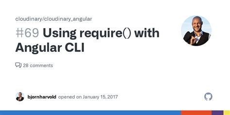 using require with angular cli · issue 69 · cloudinary cloudinary