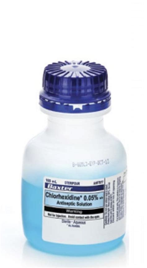 Chlorhexidine Acetate Antiseptic 0 05 Solution Various Sizes Tobe