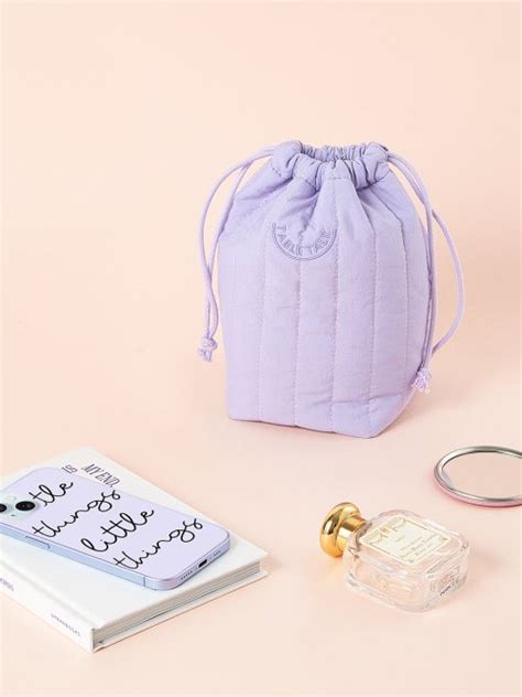 테이블토크 패딩 스트링 파우치 5컬러 복주머니 구름 파우치 위시버킷