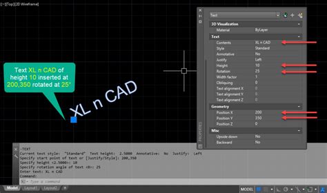 Import Text From Excel To AutoCAD XL N CAD