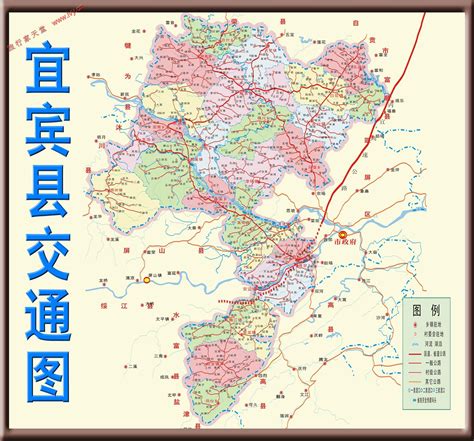宜宾市行政地图宜宾地图高清版可缩放 伤感说说吧